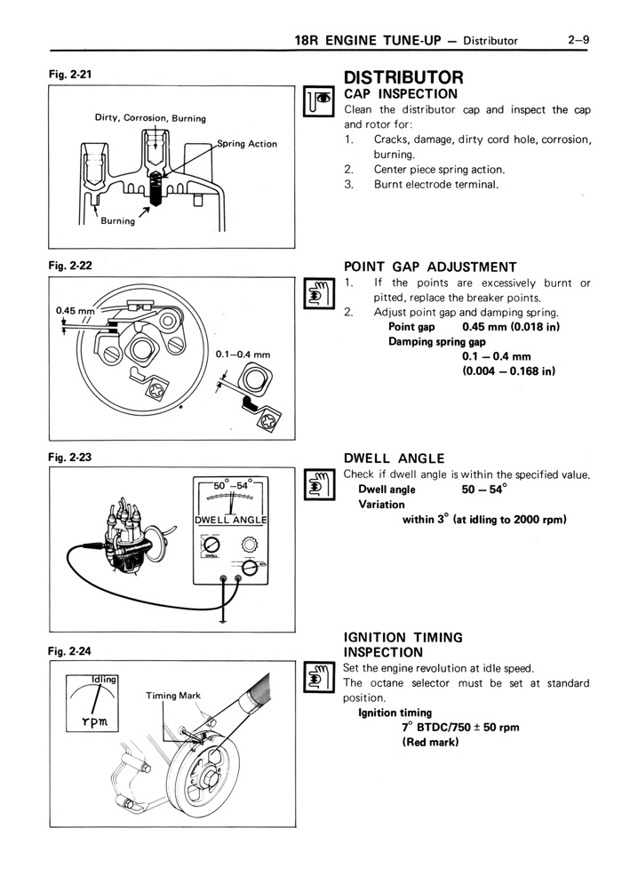 Toyota Service Manual - 18R Engine - Page 02-09 (100dpi) - Retro JDM