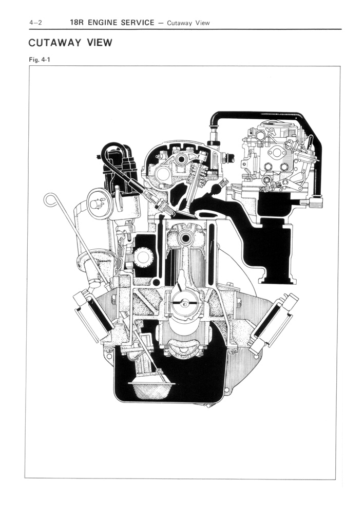Toyota Service Manual - 18R Engine - Page 04-02 (100dpi) - Retro JDM
