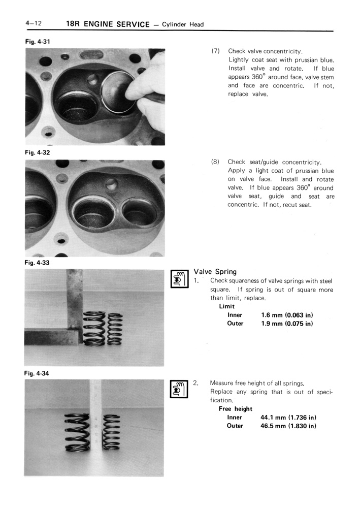 Toyota Service Manual - 18R Engine - Page 04-12 (100dpi) - Retro JDM