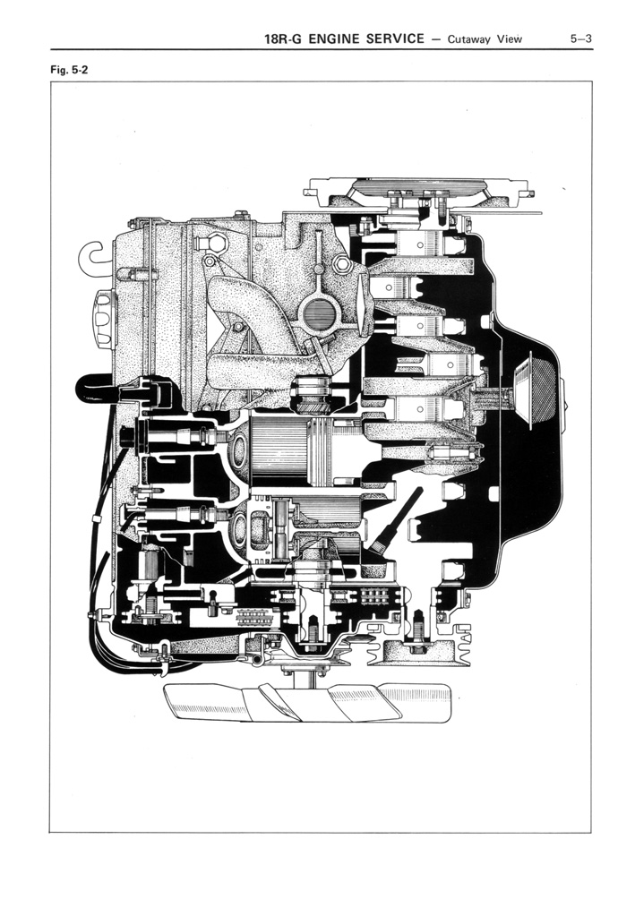 Toyota Service Manual - 18R Engine - Page 05-03 (100dpi) - Retro JDM