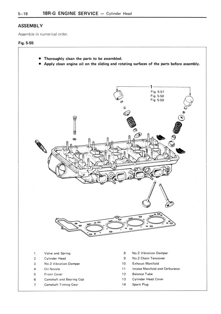 Toyota Service Manual - 18R Engine - Page 05-18 (100dpi) - Retro JDM