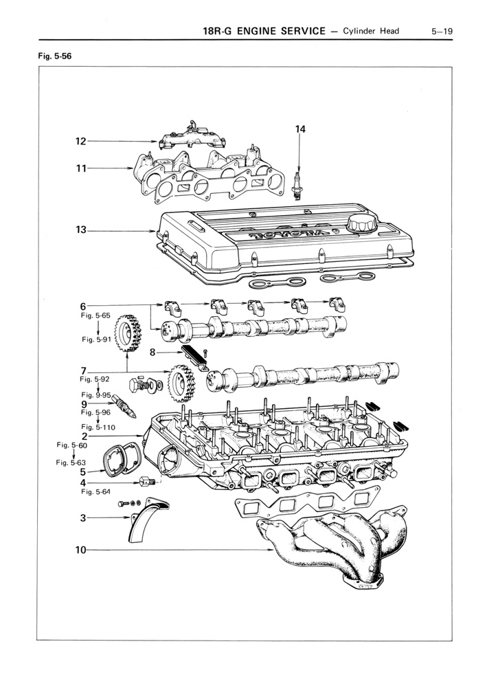 Toyota Service Manual - 18R Engine - Page 05-19 (100dpi) - Retro JDM