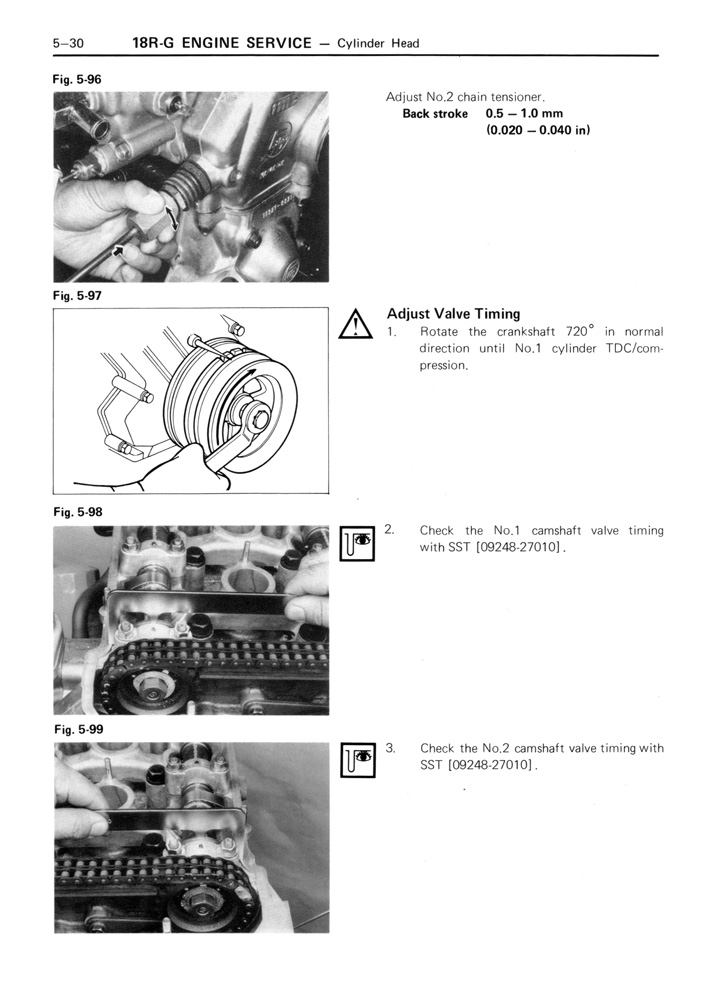 Toyota Service Manual - 18R Engine - Page 05-30 (100dpi) - Retro JDM