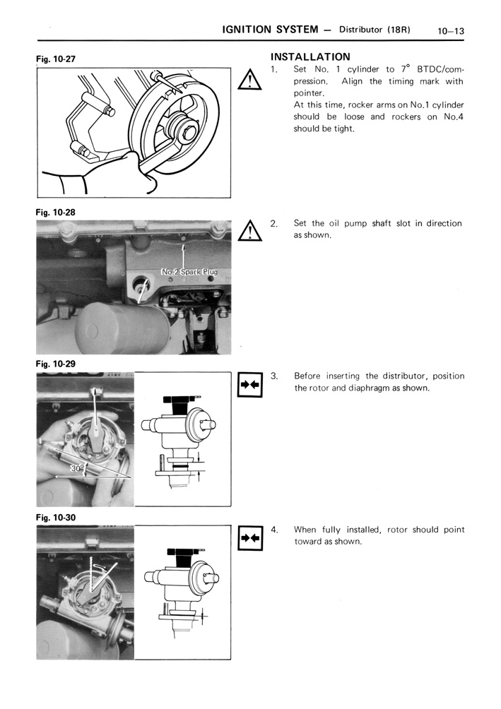 Toyota Service Manual - 18R Engine - Page 10-13 (100dpi) - Retro JDM