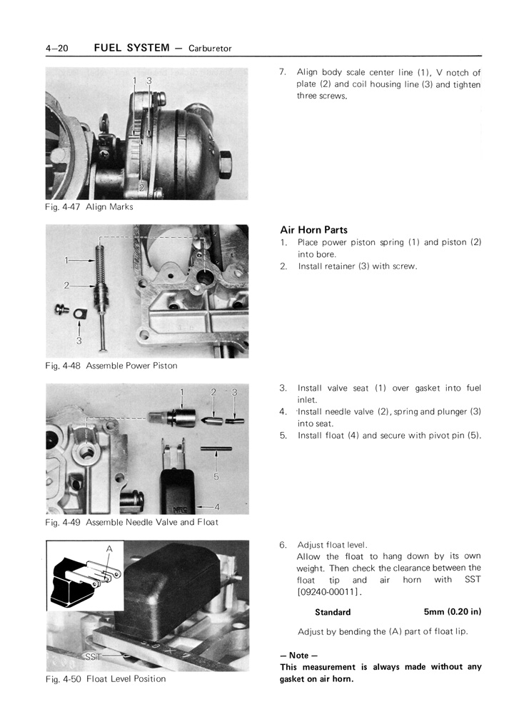 Toyota Service Manual - 20R Engine - Page 04-20 (100dpi) - Retro JDM