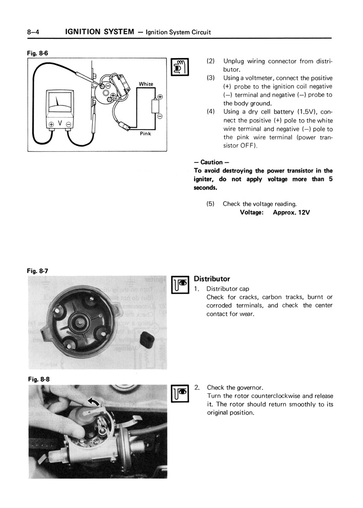 Toyota Service Manual - K Engine - Page 08-04 (100dpi) - Retro JDM