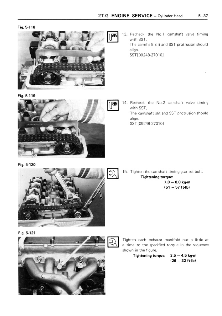 Toyota Service Manual - T Engine - Page 05-37 (100dpi) - Retro JDM